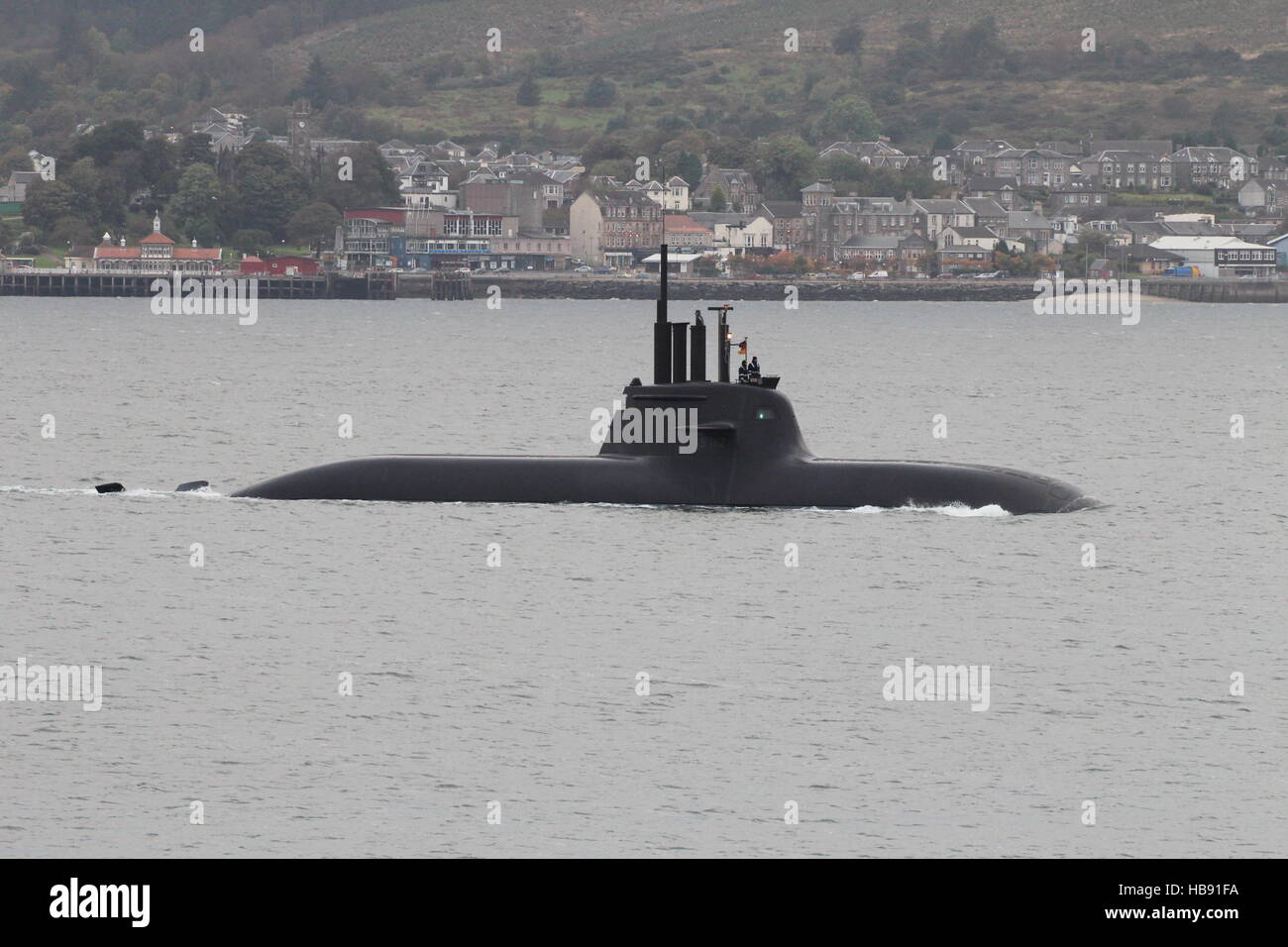 FGS U32 (S182), a Type 212 attack submarine of the German Navy ...