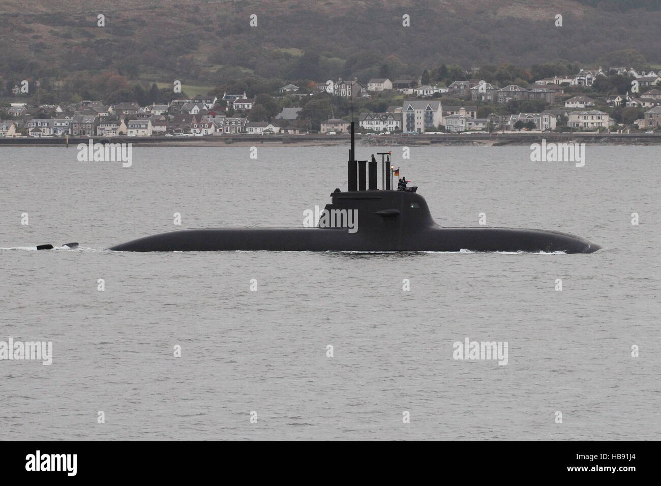 FGS U32 (S182), a Type 212 attack submarine of the German Navy ...