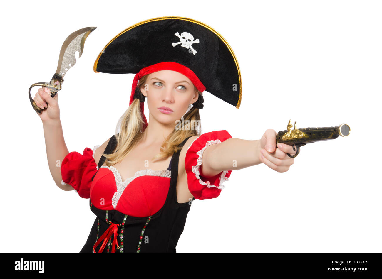 Carnival woman in costume Cut Out Stock Images & Pictures - Alamy