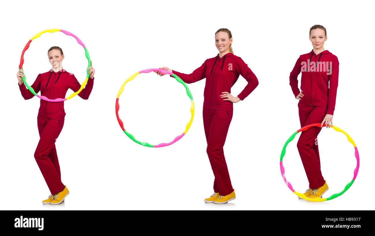 Hoop exercises hi-res stock photography and images - Alamy