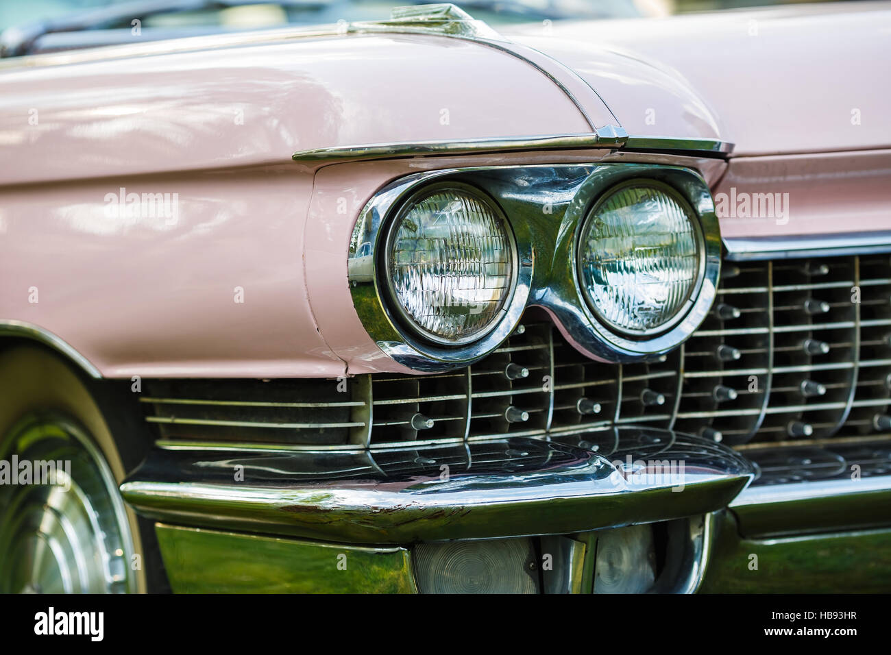 Pink motor car hi-res stock photography and images - Alamy