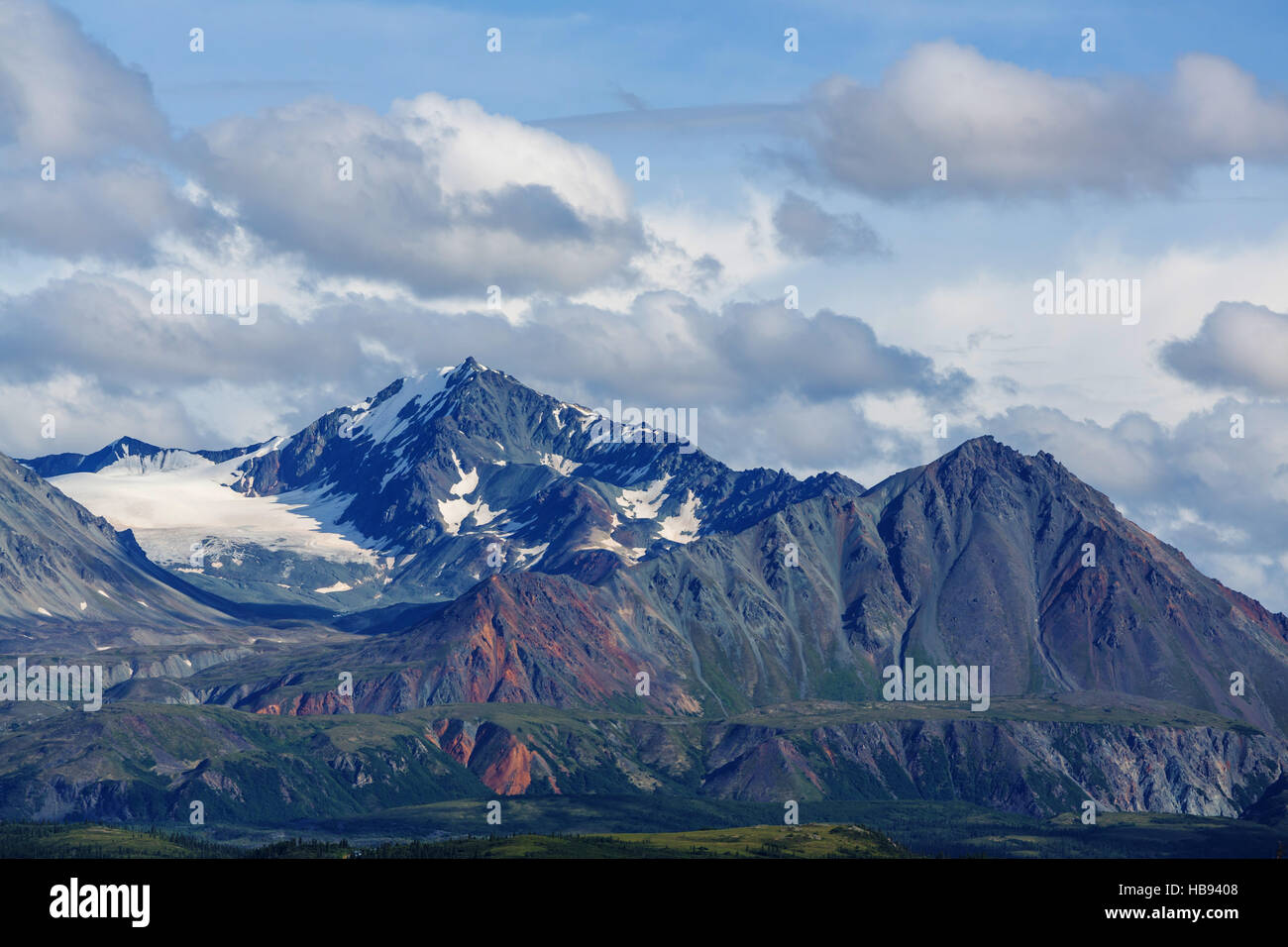Mountains in Alaska Stock Photo - Alamy