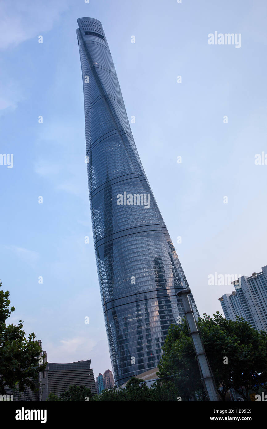 Shanghai tower construction hi-res stock photography and images - Alamy