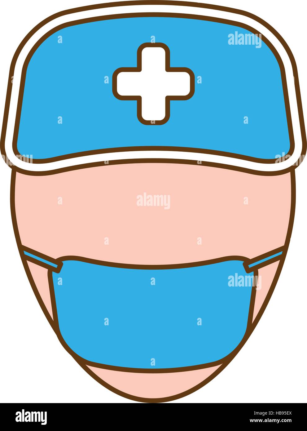 Portrait physician surgeon concept doctor Stock Vector Images - Alamy