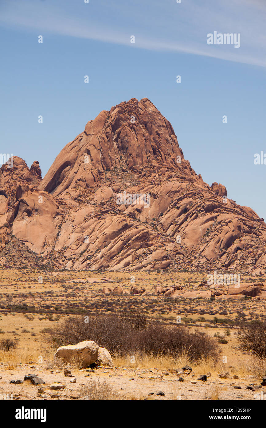 The Spitzkoppe mountain in Namibia Stock Photo - Alamy