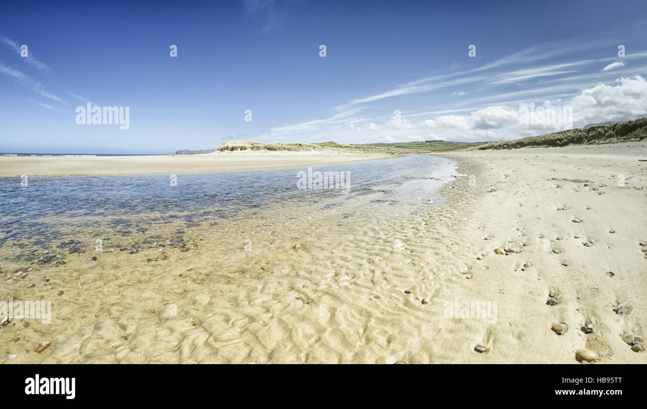 sand beach at Donegal Ireland Stock Photo - Alamy