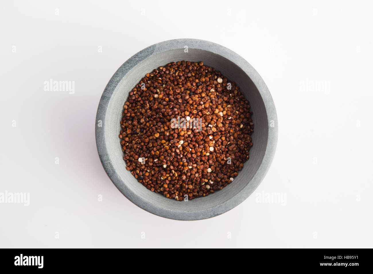 Quinoa grain on white background Stock Photo - Alamy