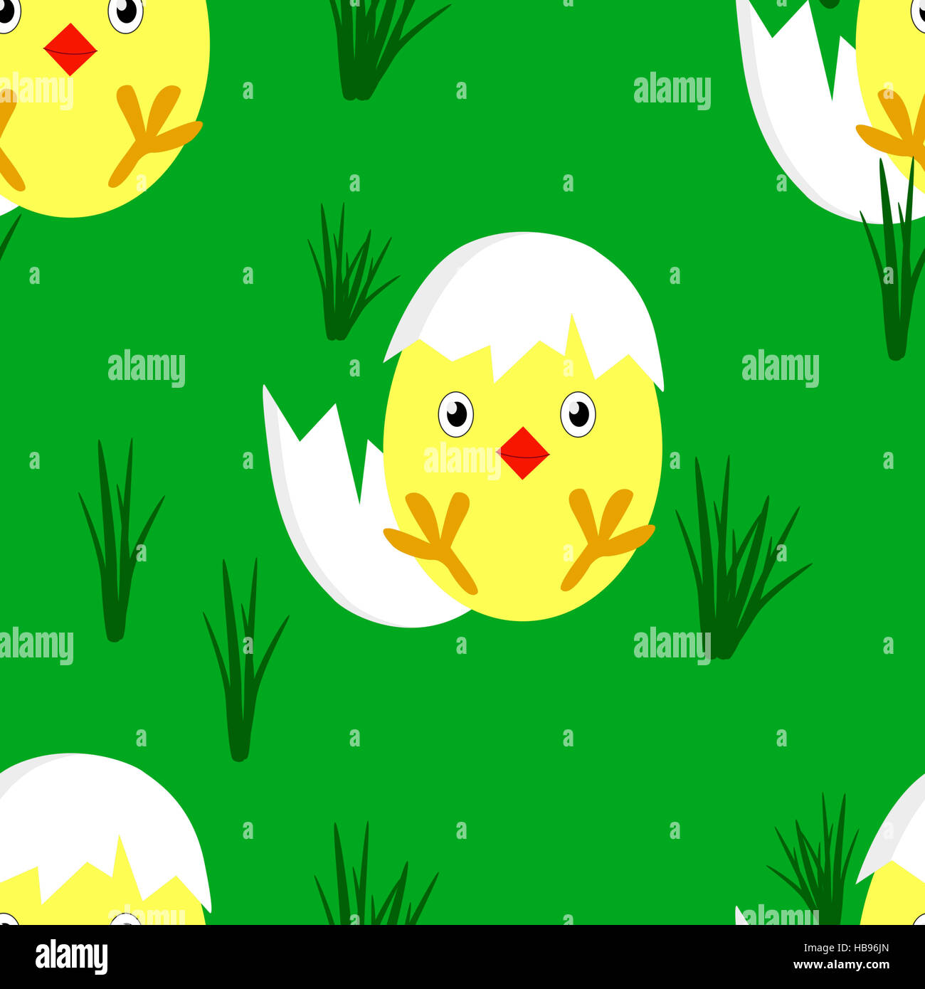 seamless easter pattern Stock Photo - Alamy