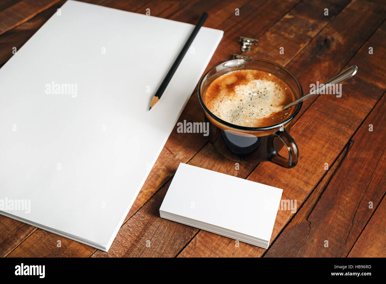 Blank paperwork template Stock Photo - Alamy