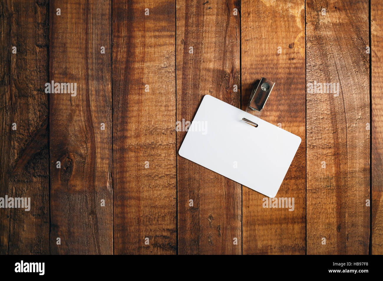 Blank white badge Stock Photo - Alamy