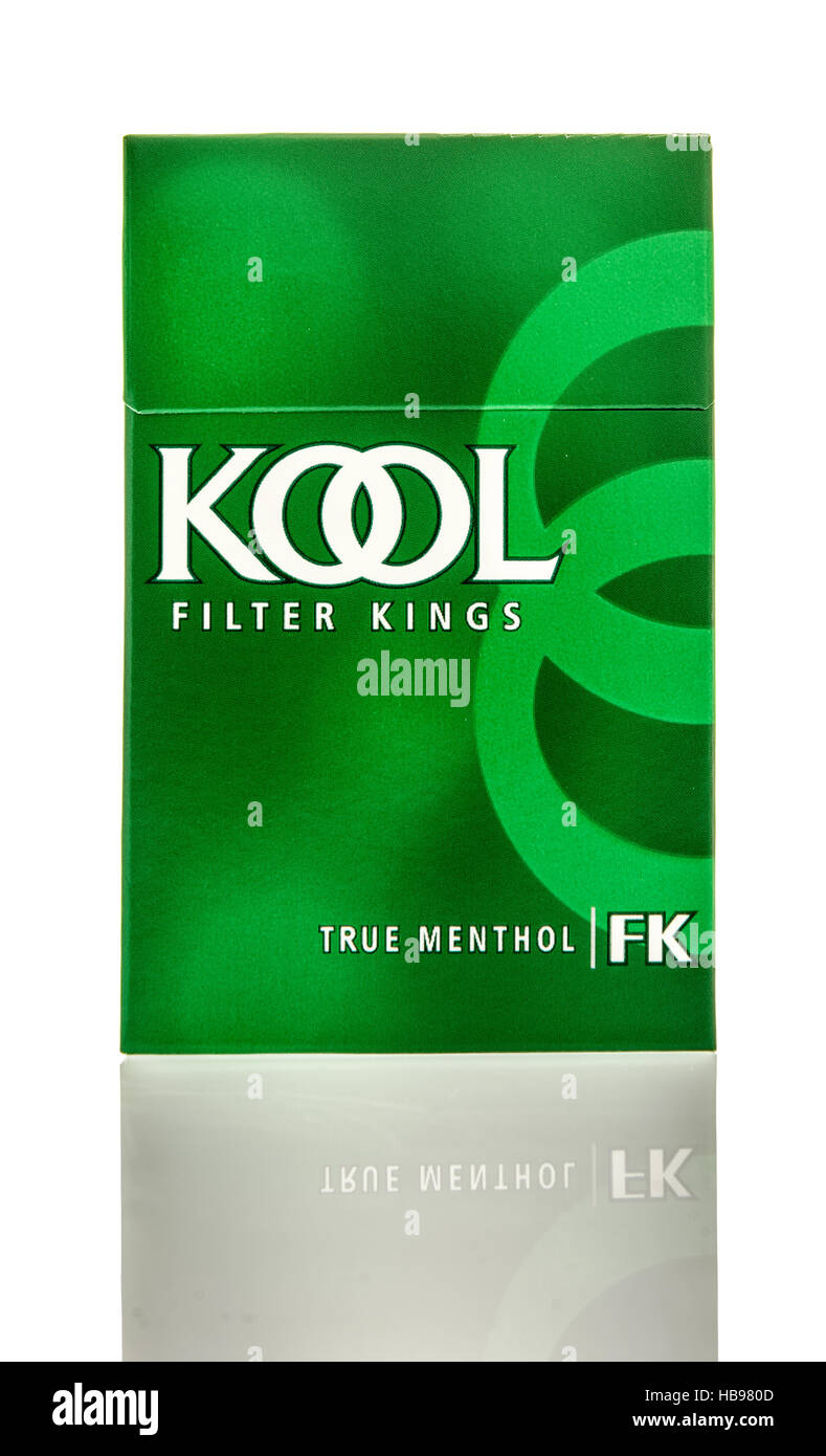 Menthol cigarettes hi-res stock photography and images - Alamy