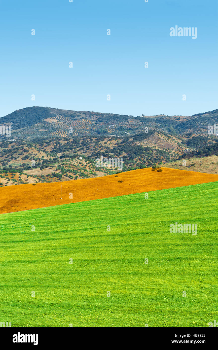 Blue soil hills hi-res stock photography and images - Alamy