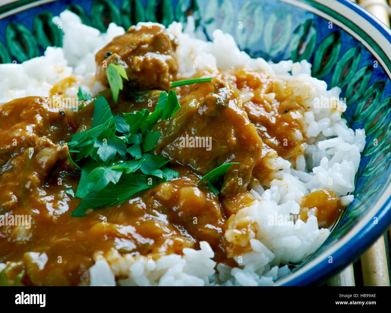 Pakistani Mutton Stew Stock Photo - Alamy