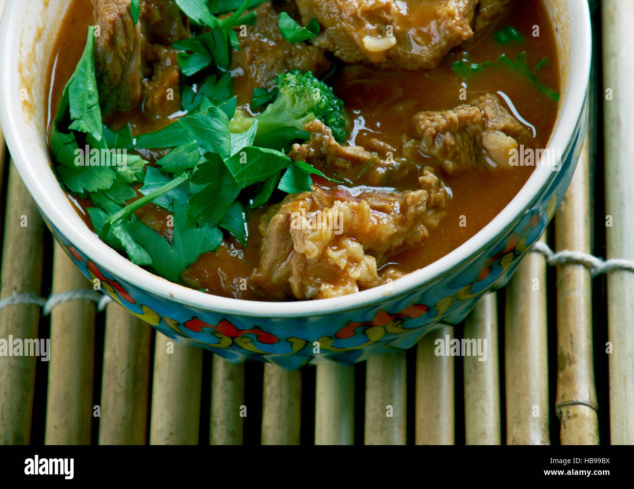 Lahori Beef Karahi Stock Photo - Alamy