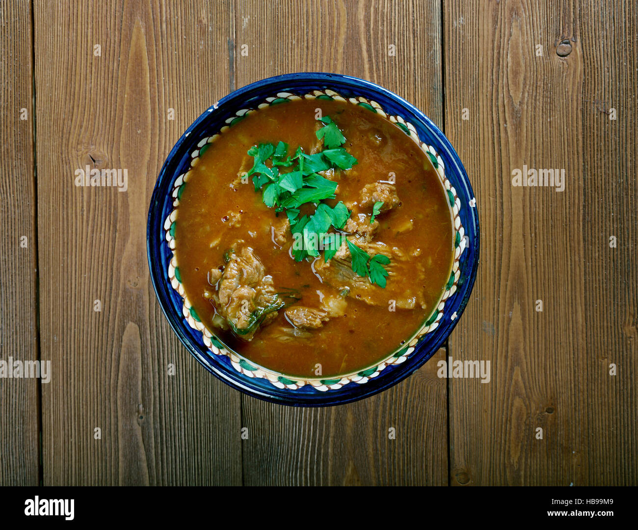 Roasted Mutton Curry Stock Photo - Alamy