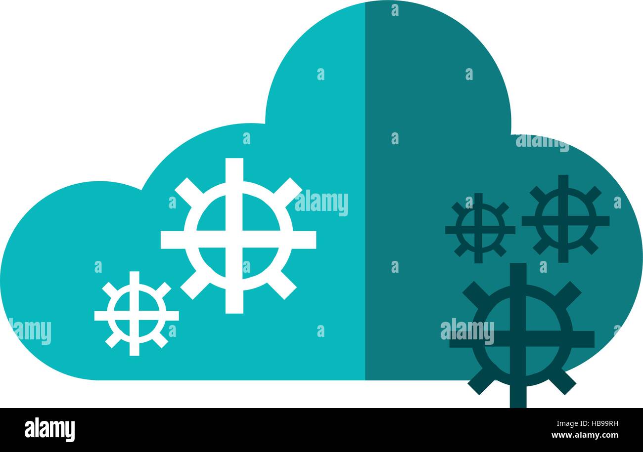 Isolated cloud computing design Stock Vector Image & Art - Alamy