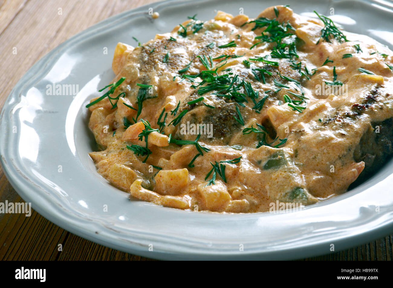 Ukrainian meat dish Stock Photo - Alamy