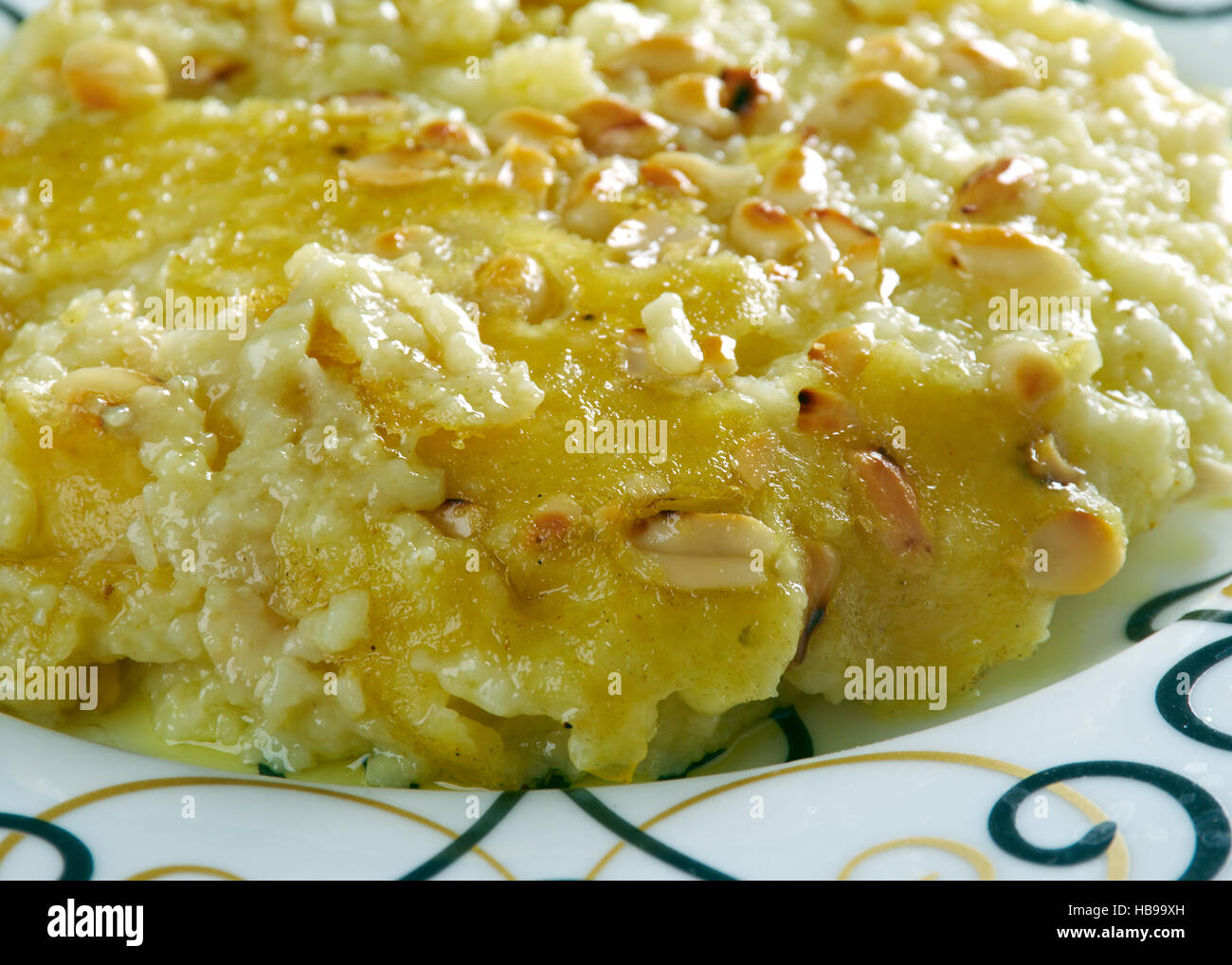 Rice Pan Cake Stock Photo - Alamy