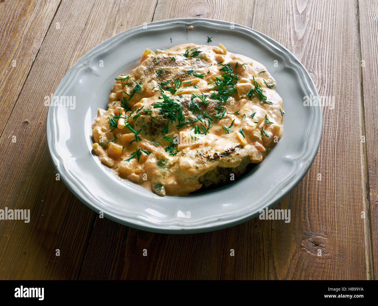 Ukrainian meat dish Stock Photo - Alamy