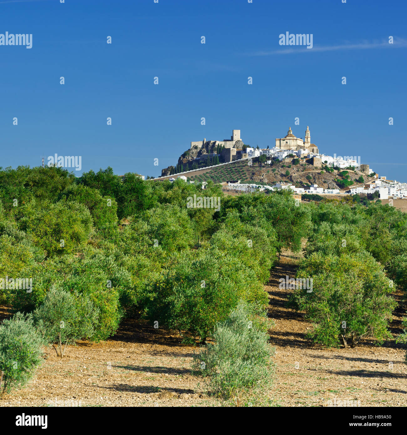 City of Olvera Stock Photo - Alamy