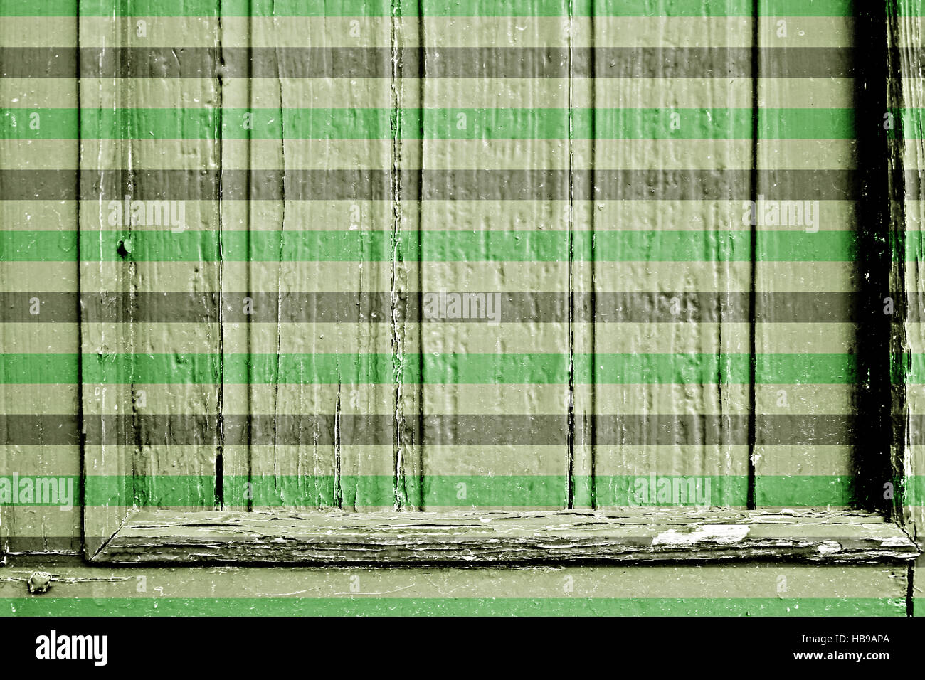 wooden frame with retro stripes Stock Photo - Alamy