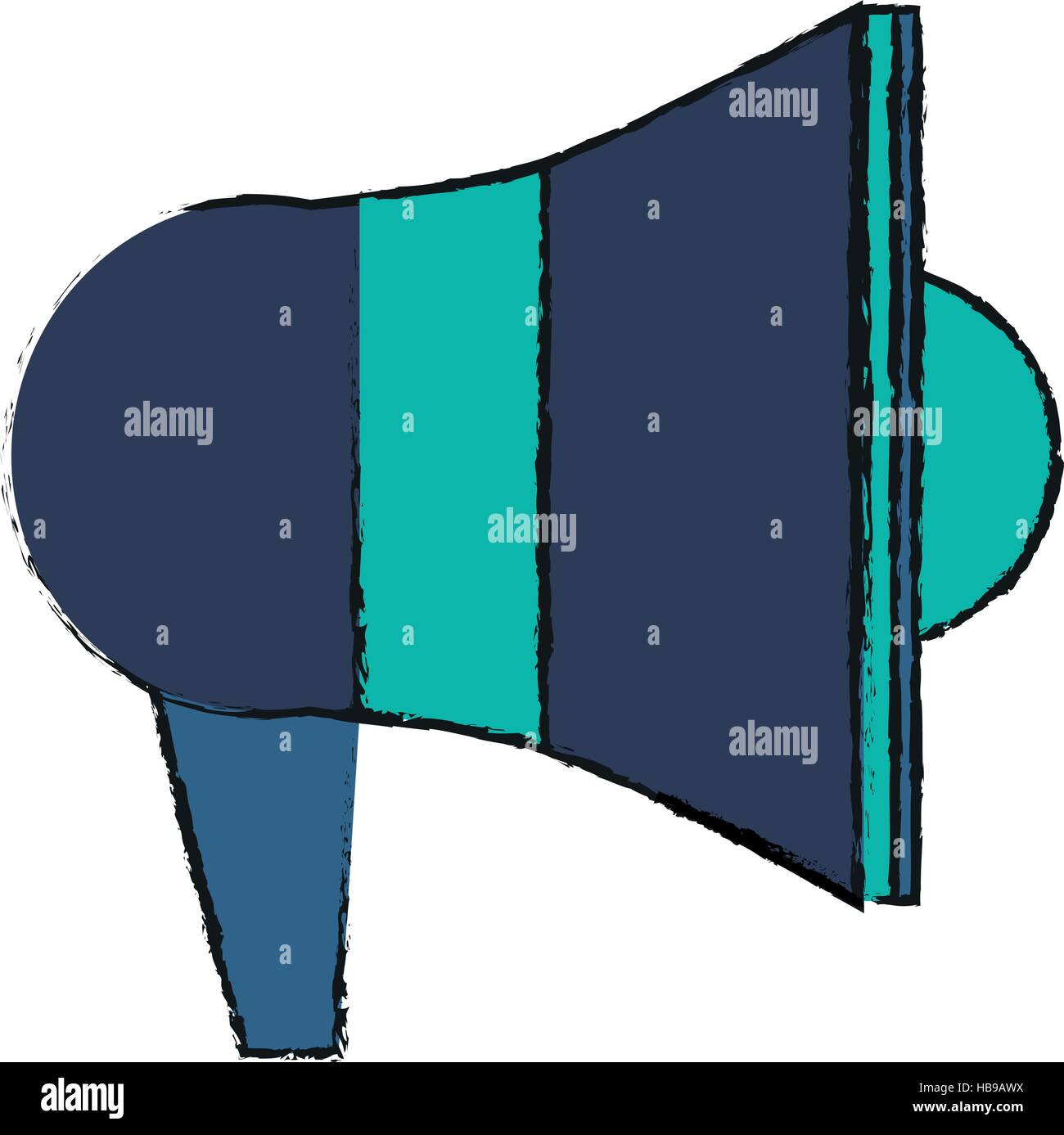 Isolated megaphone design Stock Vector Image & Art - Alamy