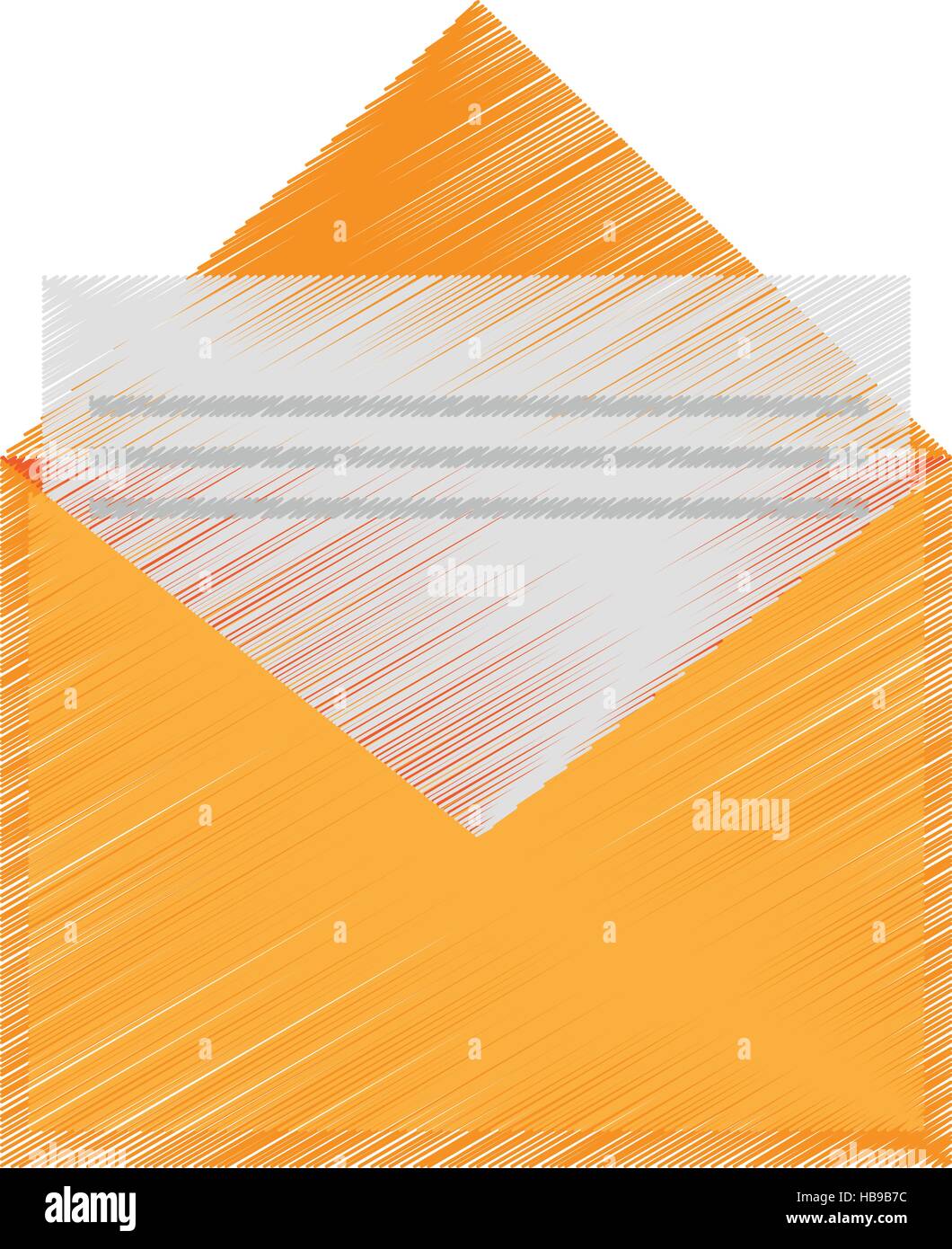 Isolated email envelope design Stock Vector Image & Art - Alamy
