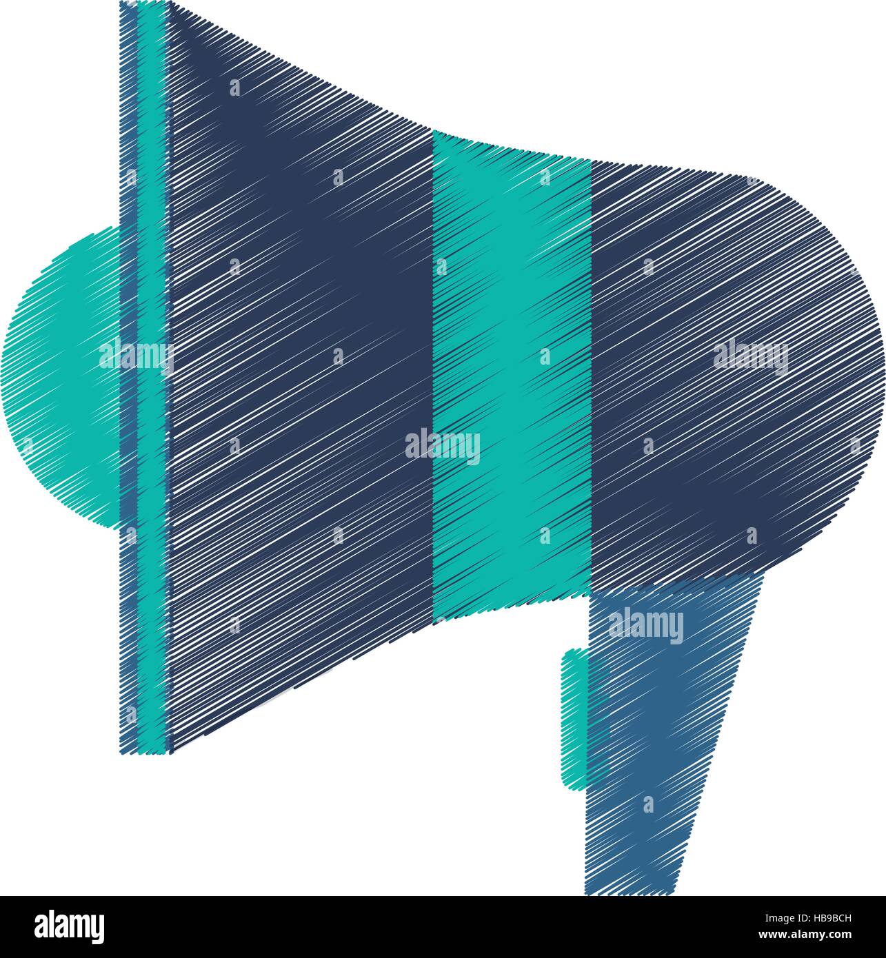 Isolated megaphone design Stock Vector Image & Art - Alamy