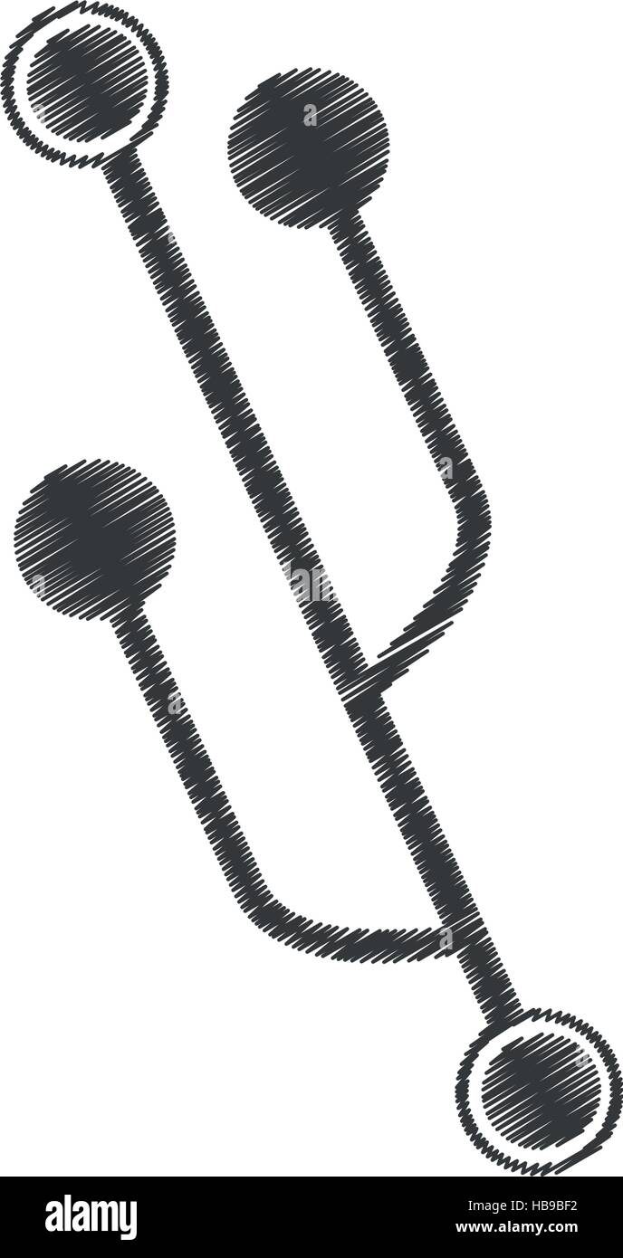 Isolated usb circuit design Stock Vector Image & Art - Alamy