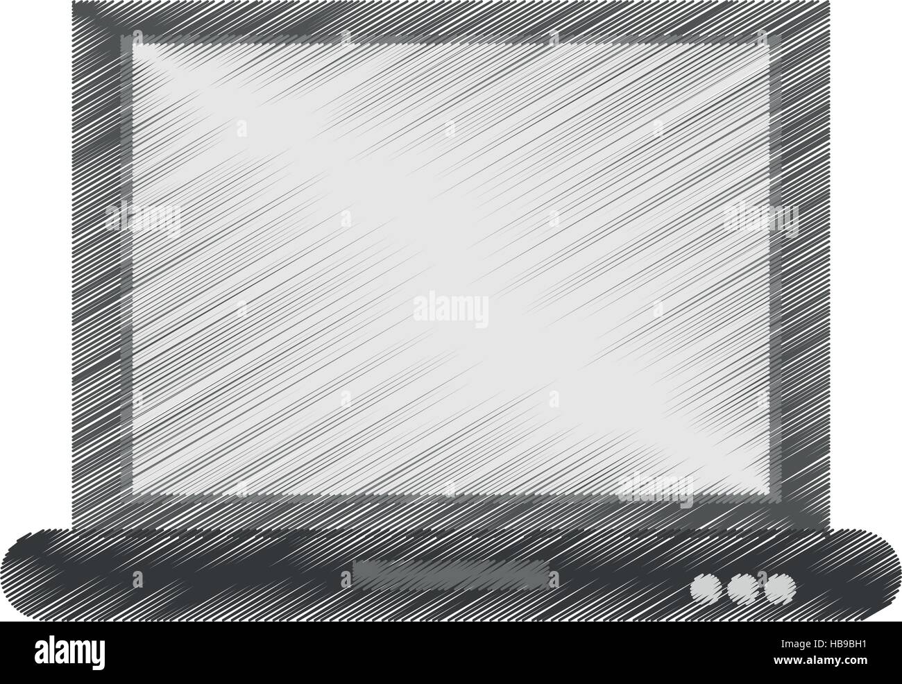 Isolated laptop device design Stock Vector Image & Art - Alamy