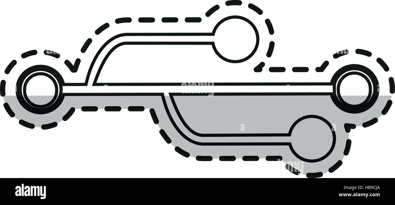 Isolated usb circuit design Stock Vector Image & Art - Alamy