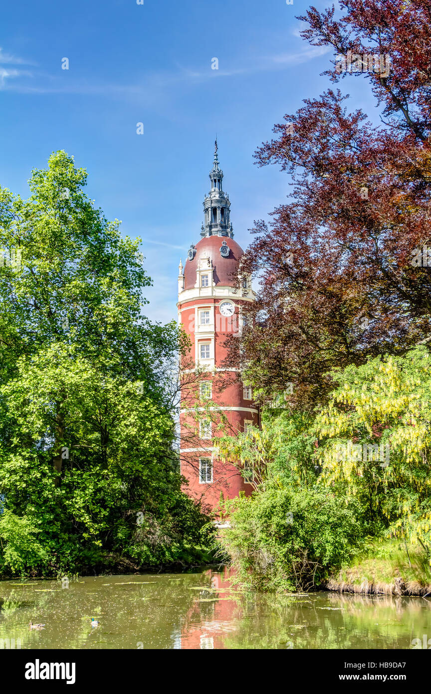 Muskau Park and Muskau Palace Stock Photo - Alamy