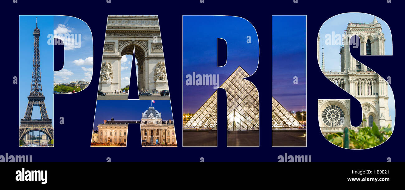 Louvre collage hi-res stock photography and images - Alamy