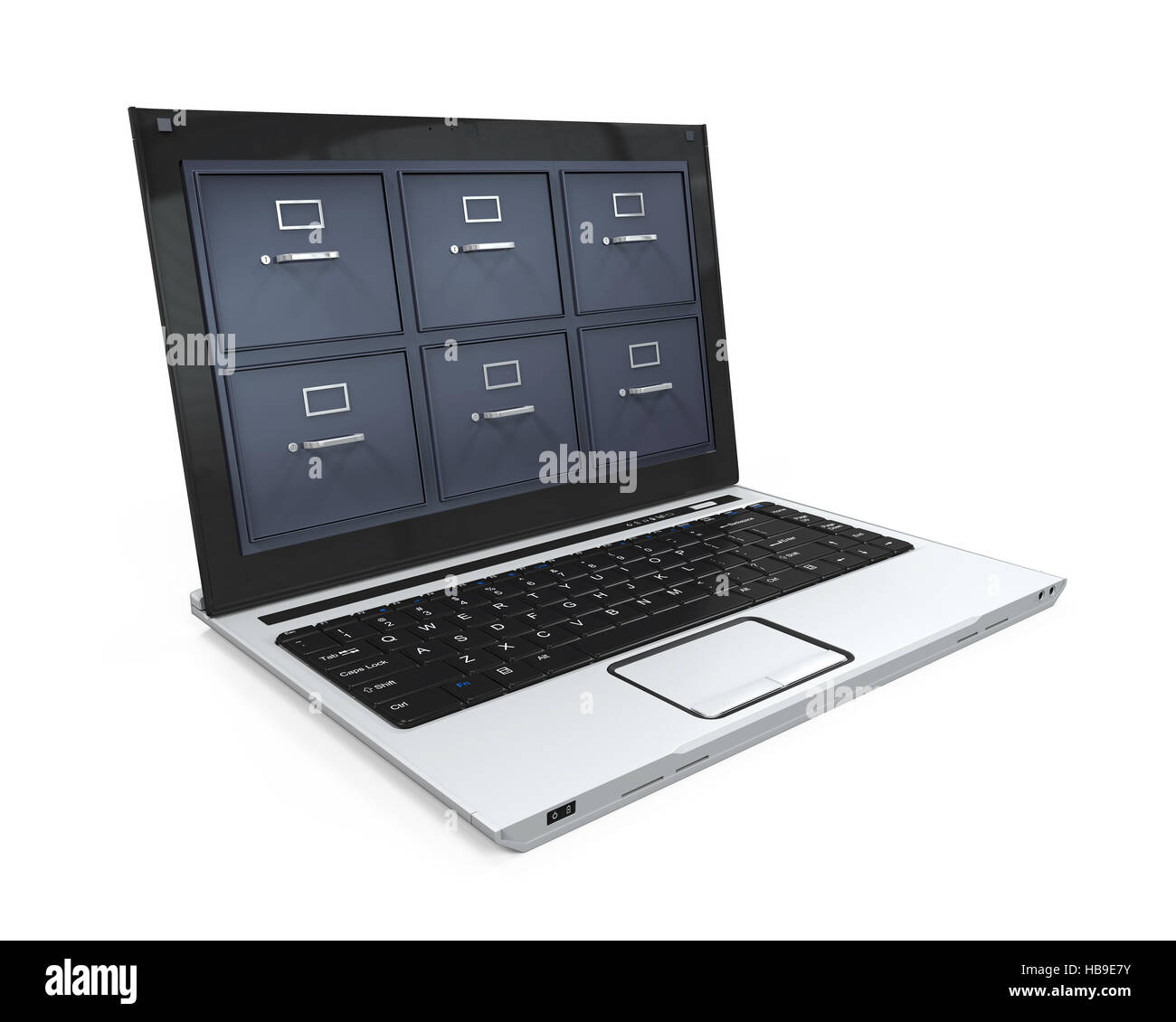 Laptop Data Storage Stock Photo - Alamy