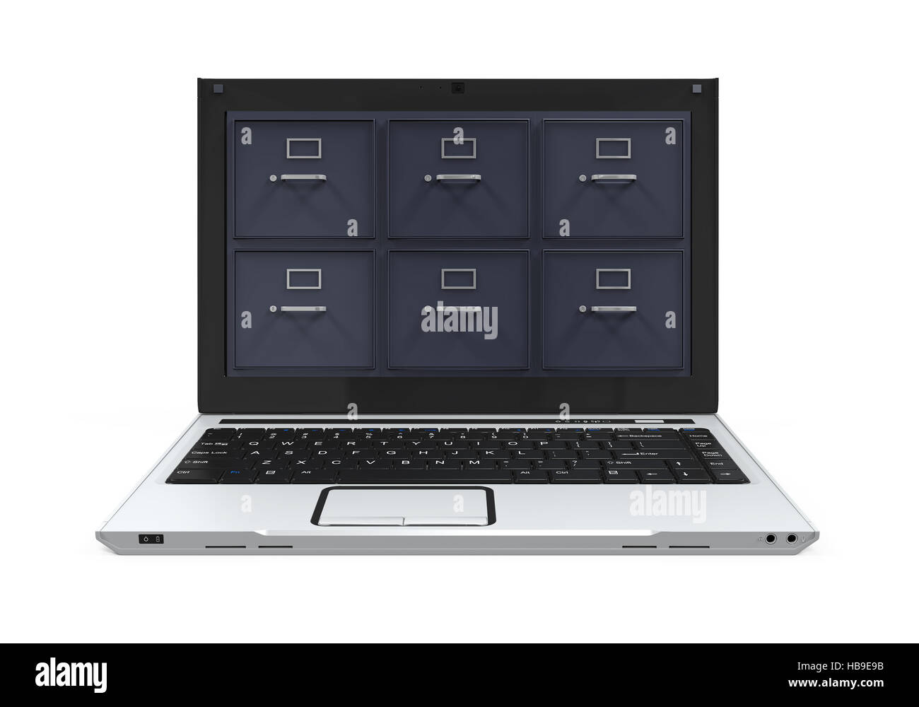 Laptop Data Storage Stock Photo - Alamy