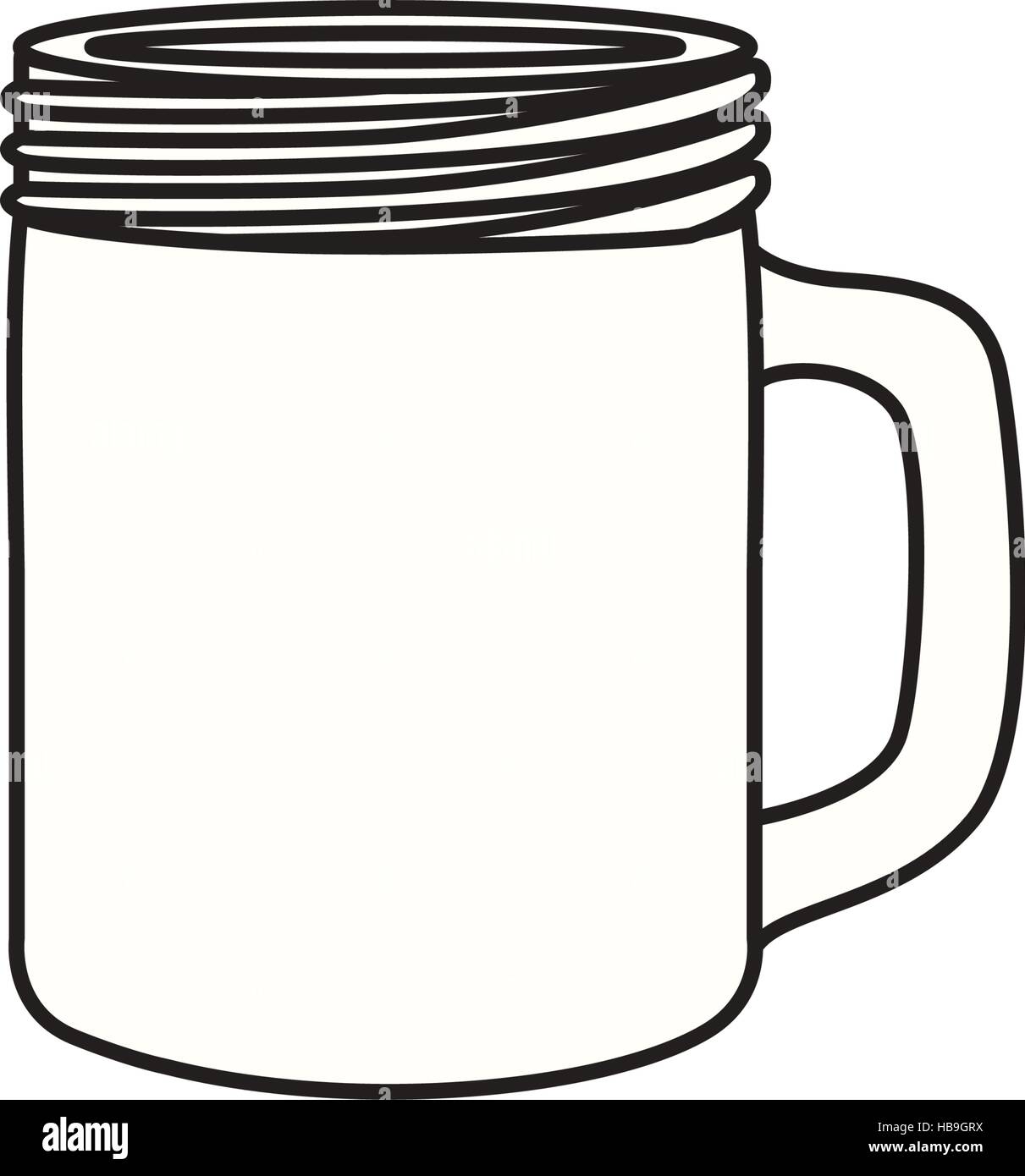 Drink glass icon. Beverage restaurant menu and refreshment theme ...