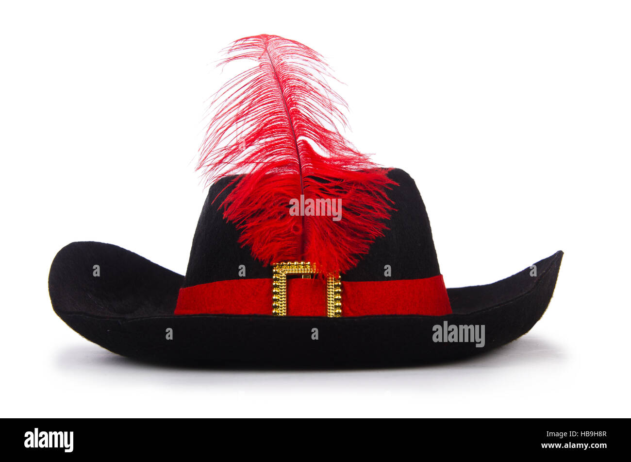 Pirate hat isolated on white Stock Photo - Alamy