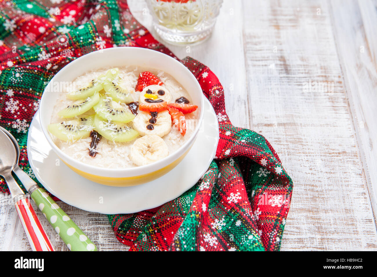 Frosty The Snowman Oatmeal