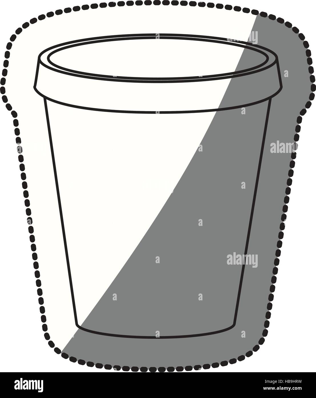 Drink glass icon. Beverage restaurant menu and refreshment theme ...