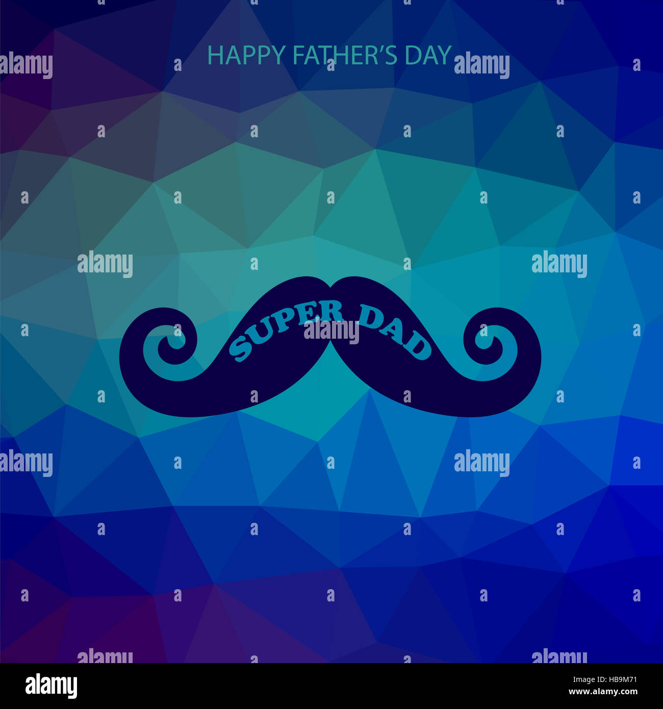Super Dad Poster. Happy Fathers Day Stock Photo - Alamy