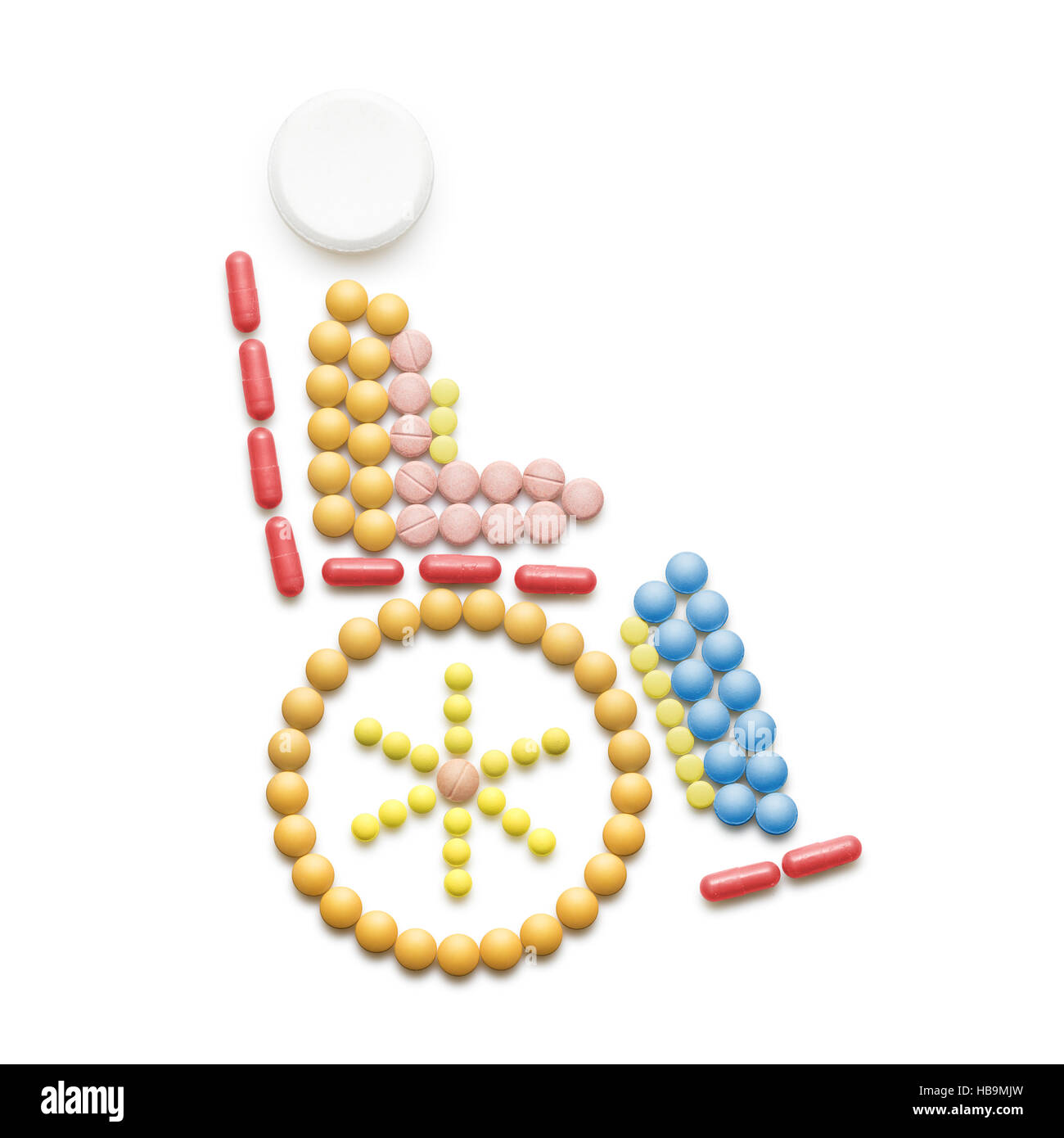 Disabled person symbol hi-res stock photography and images - Alamy