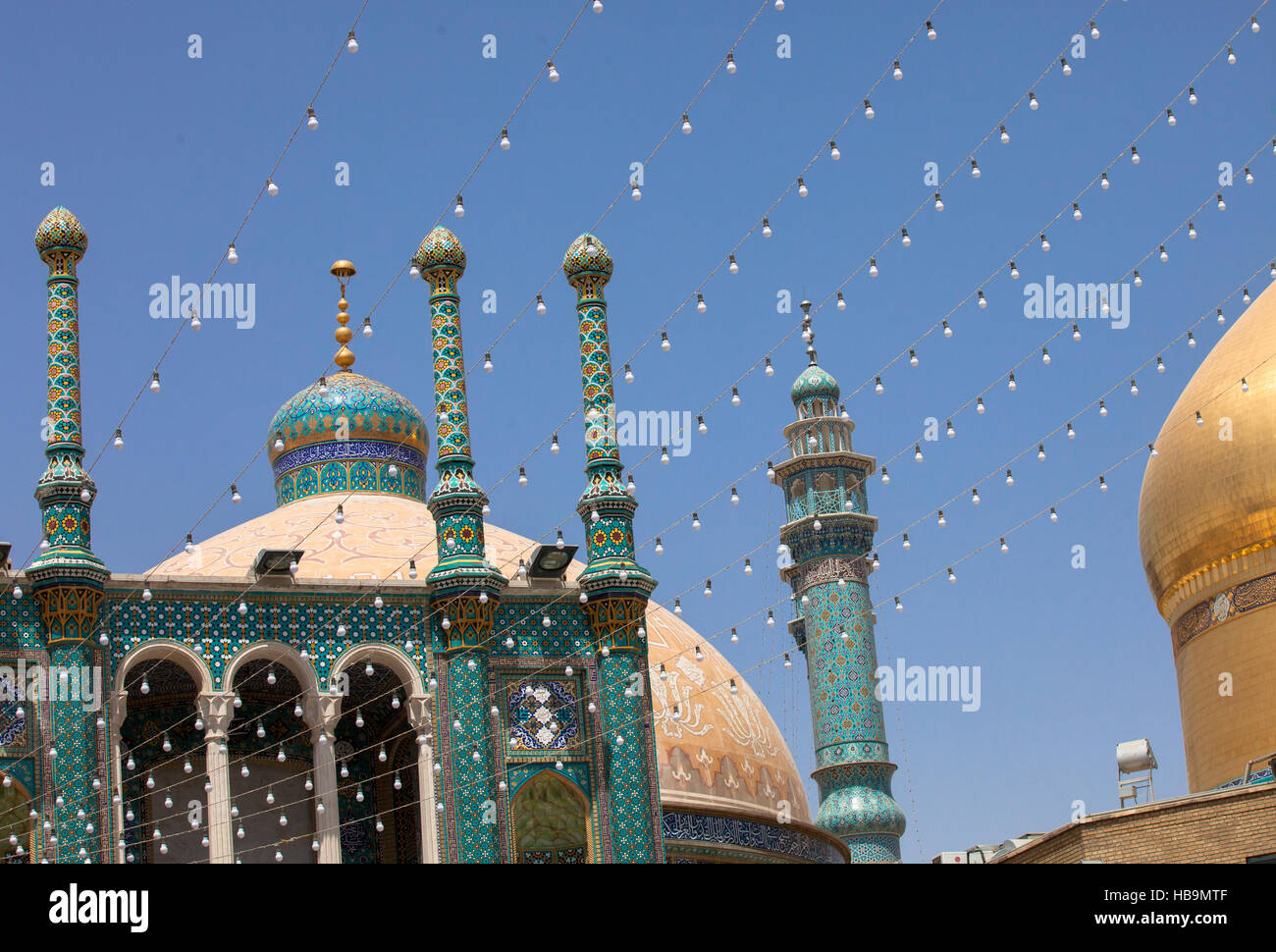 Mosque in Qom, Iran Stock Photo - Alamy