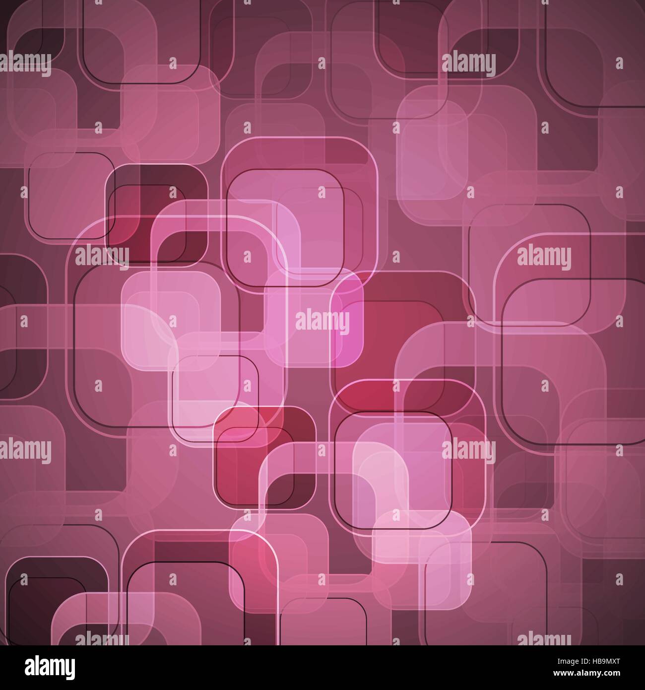 Abstract pink background with round rectangle, stock vector Stock ...