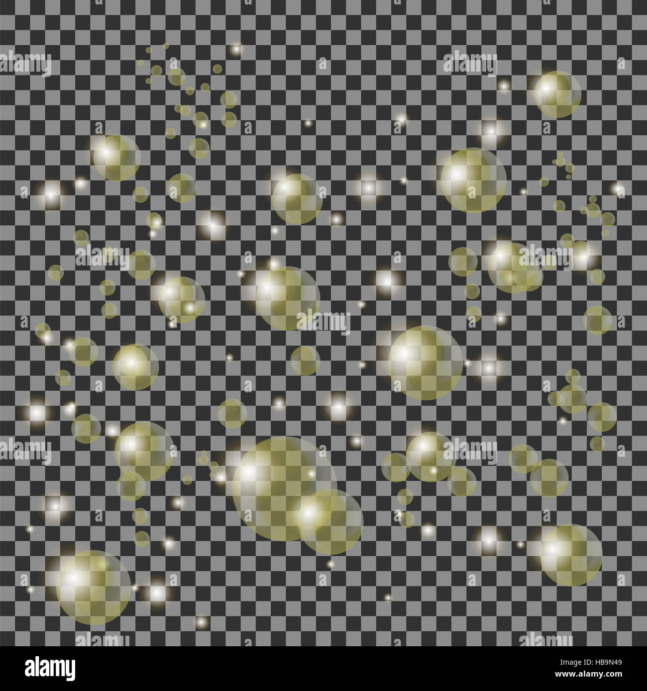 Transparent Bubbles Isolated Stock Photo - Alamy
