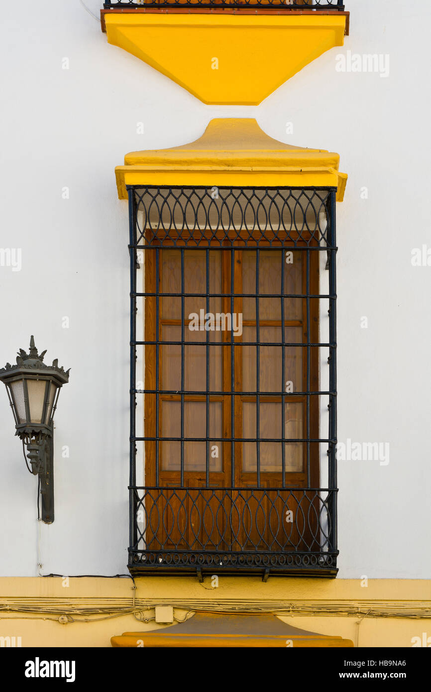 Window of Spain House Stock Photo - Alamy