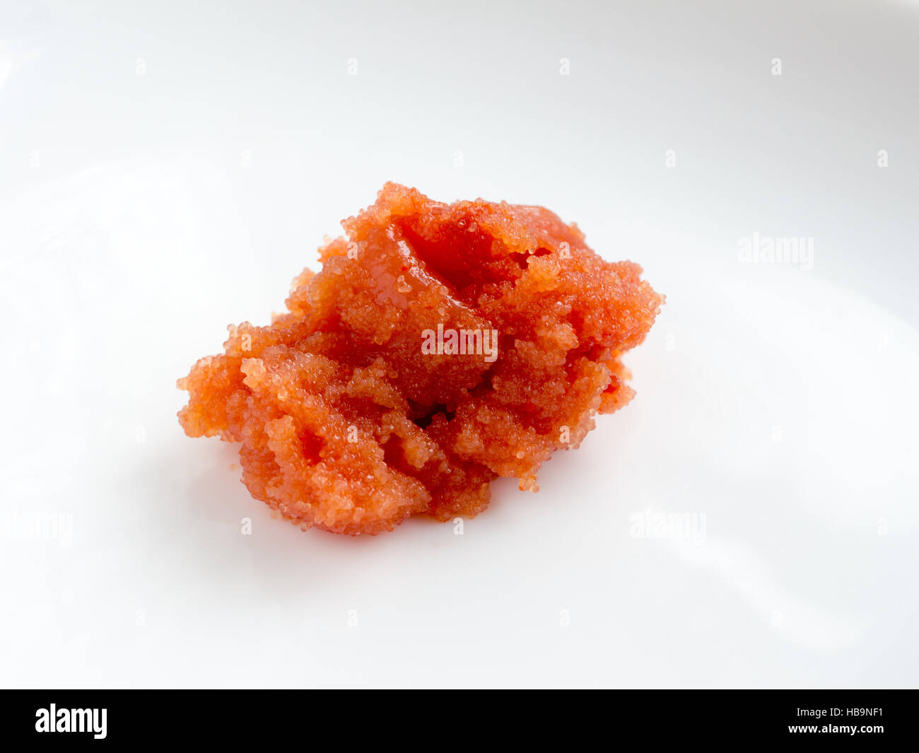 Japanese cuisine, Japanese spicy pickled cod egg called Karashi ...