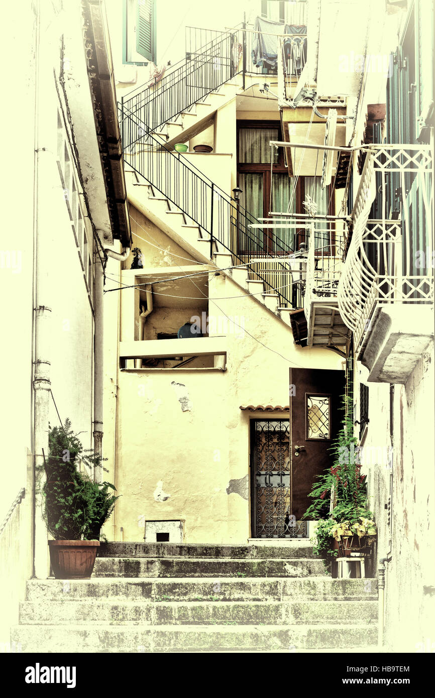 Street as Stairs Stock Photo - Alamy
