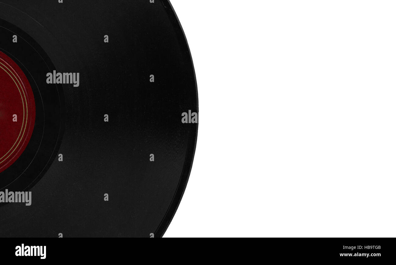 Vintage 78 rpm record with copy space Stock Photo - Alamy