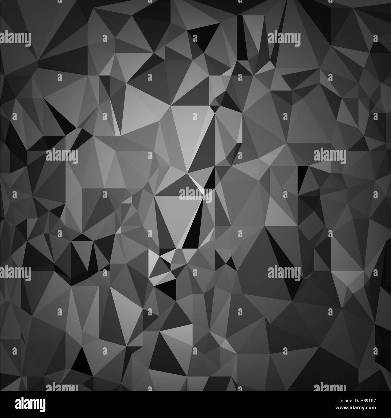 Abstract Digital Polygonal Grey Background Stock Photo - Alamy