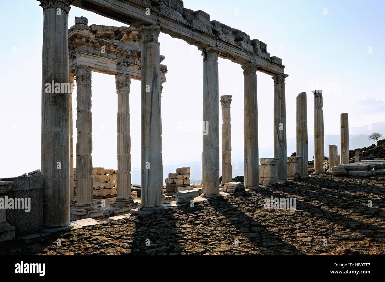 acropolis Pergamon Turkey Stock Photo - Alamy